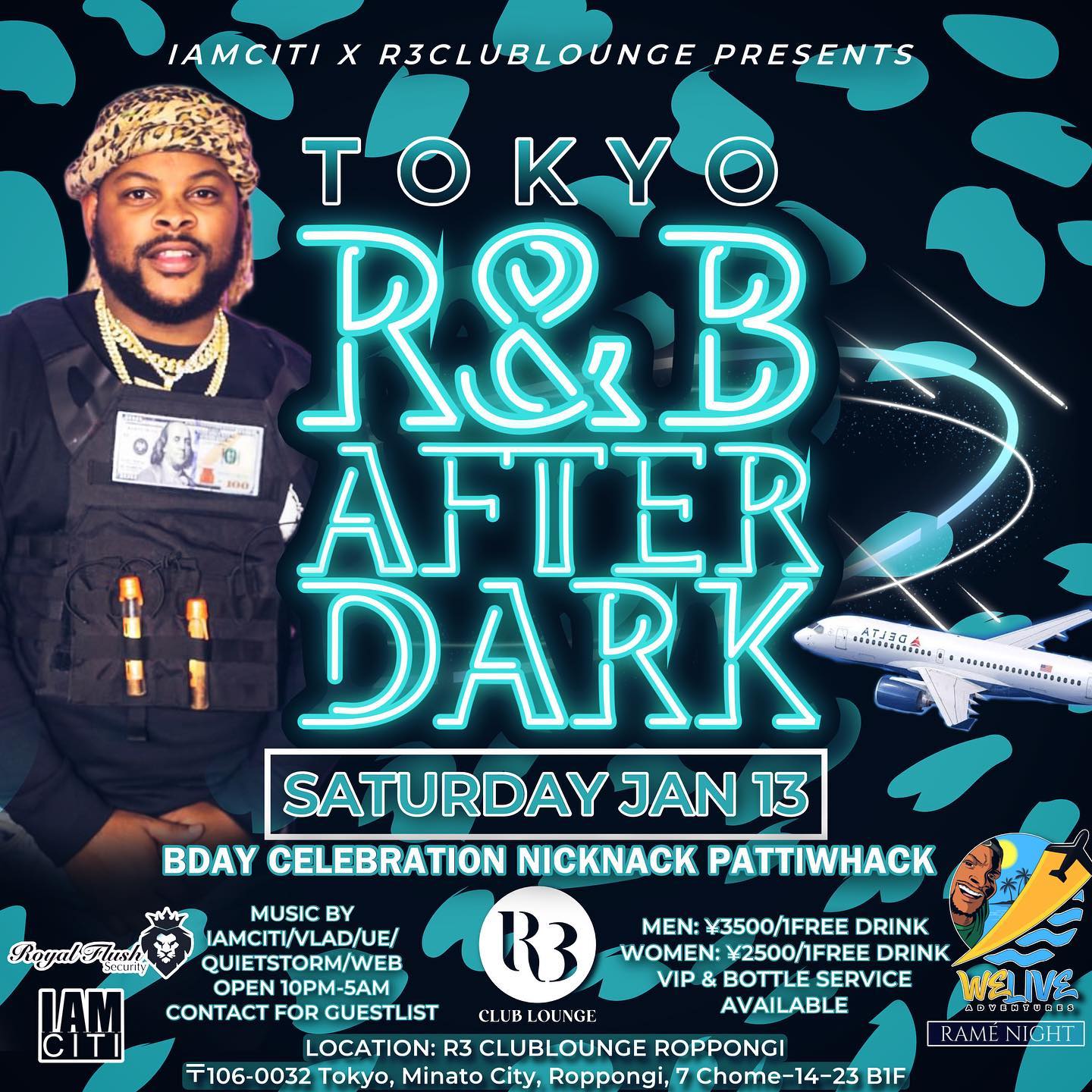 R3 Club Lounge | 六本木クラブ